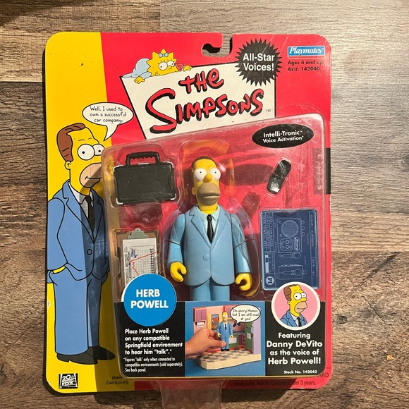 Simpsons | Toys | The Simpsons Herb Powell Action Figure | Poshmark